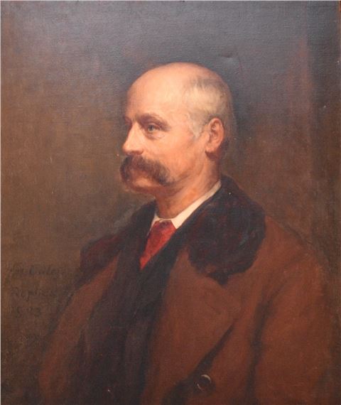 Walter William Ouless | Portrait of George Henry Cope (1903) | MutualArt