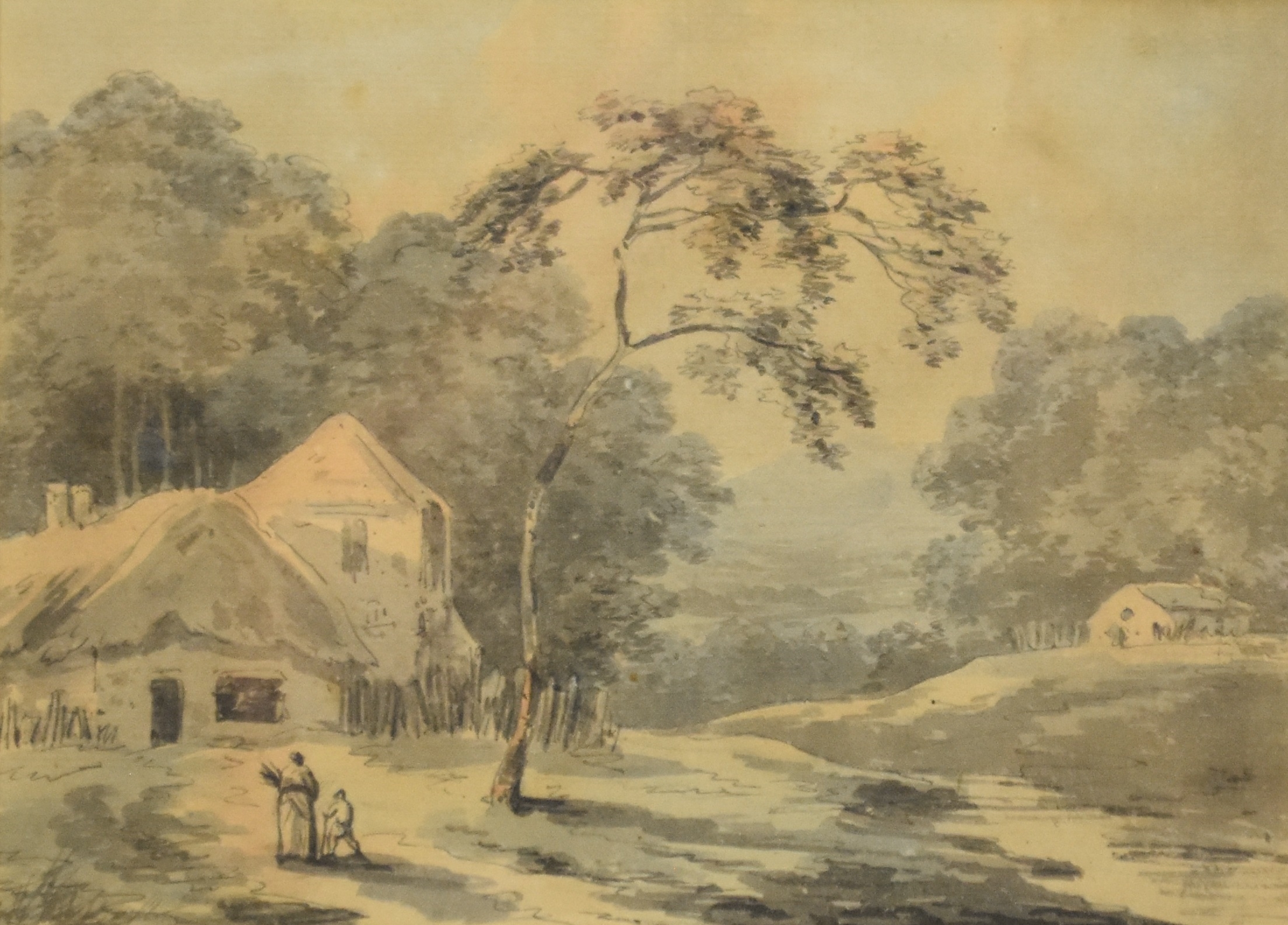 Paul Sandby | A View in North Wales | MutualArt