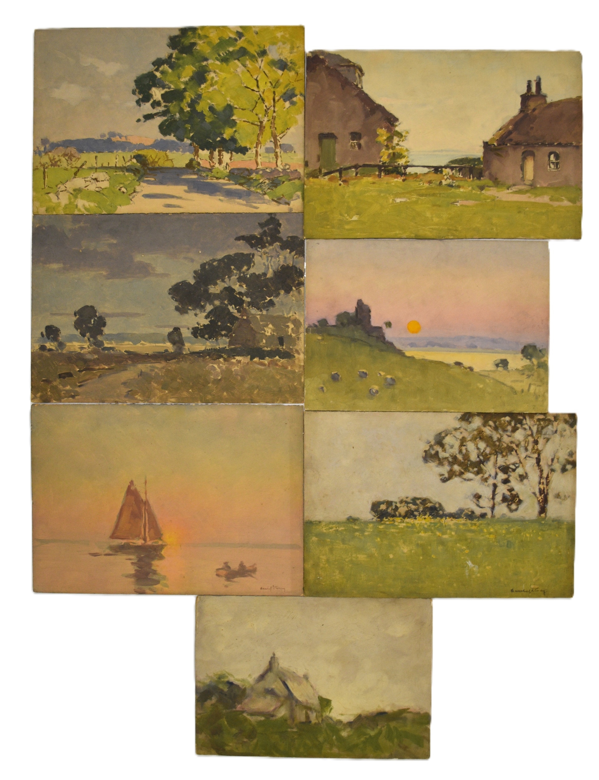 Harold Storey | Seven Oil Landscapes | MutualArt