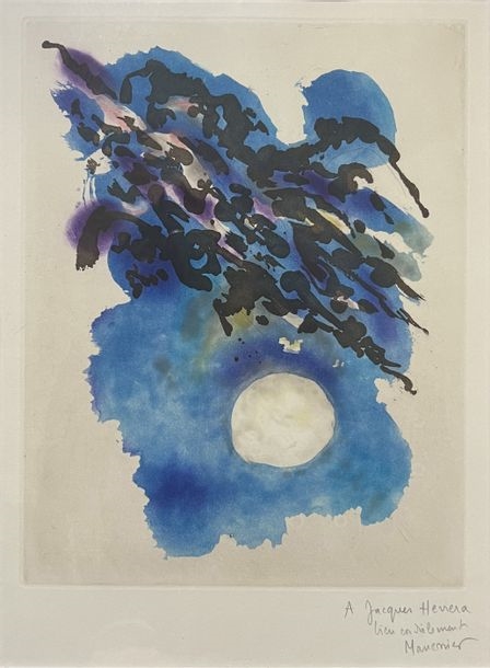 Alfred Manessier | Alfred MANESSIER (1911-1993): SANS-TITRE.... - Lot ...