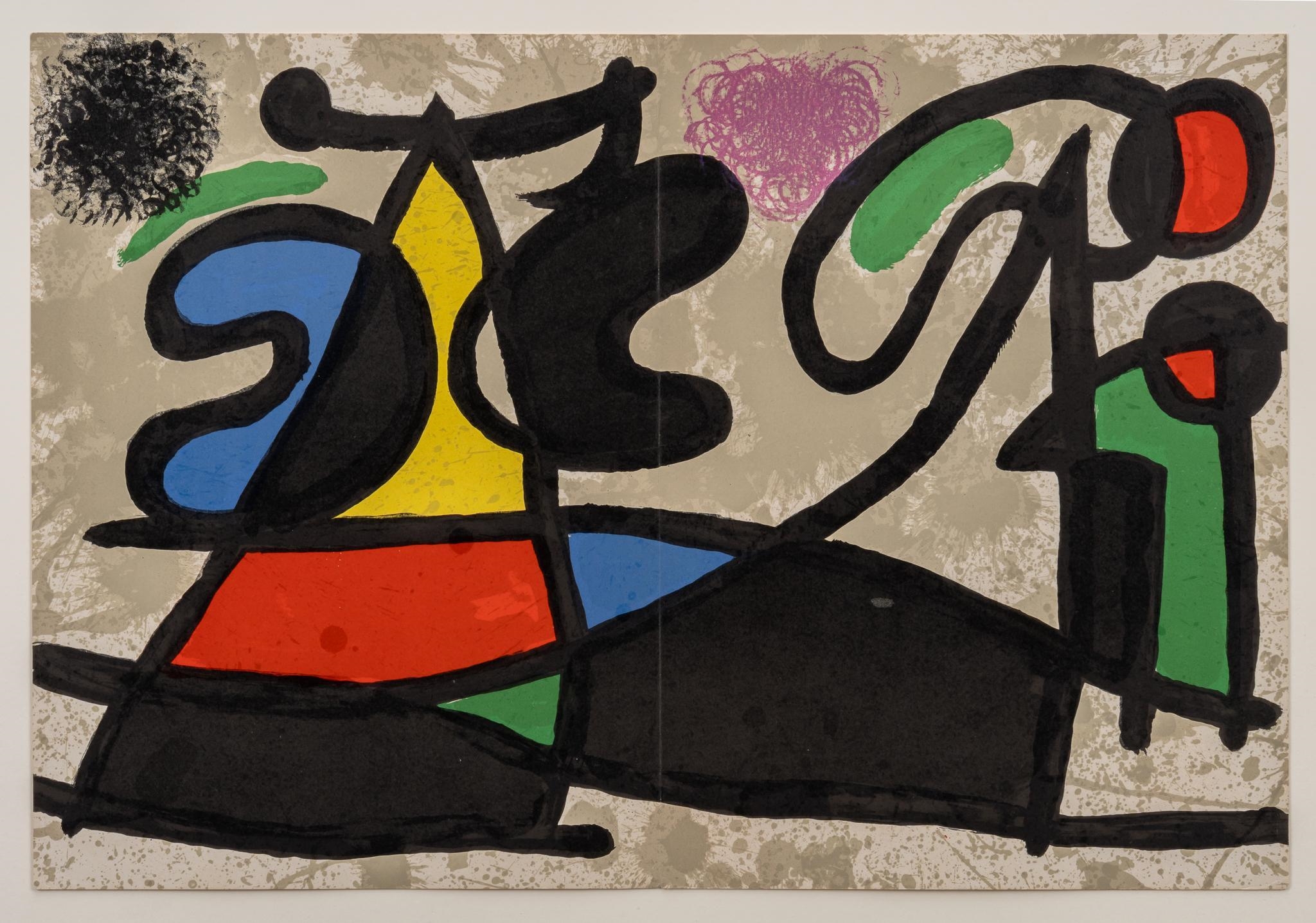 Joan Miró | Composition from Derriere le Miroir Series | MutualArt