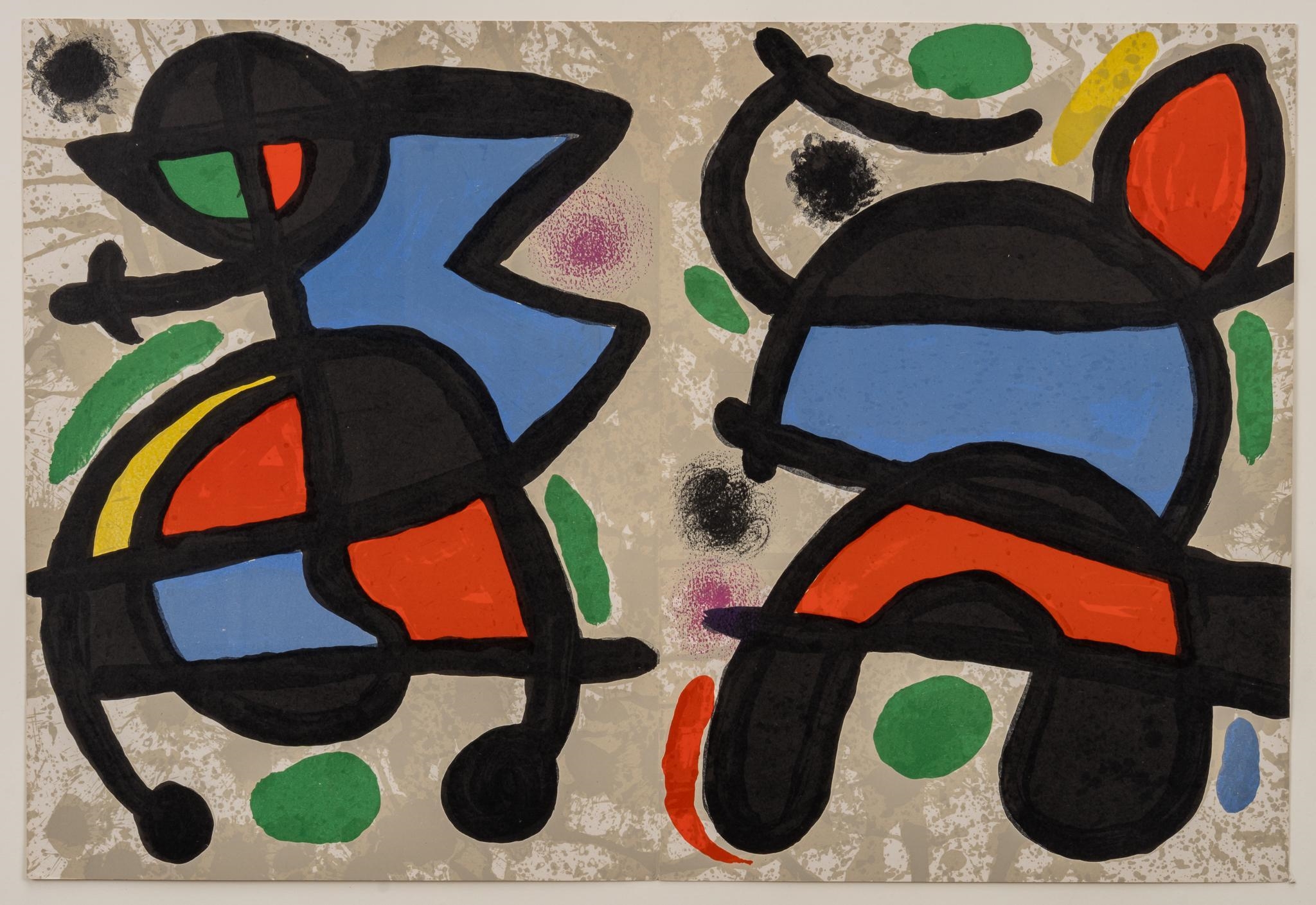 Joan Miró | Composition from Derriere le Miroir Series | MutualArt