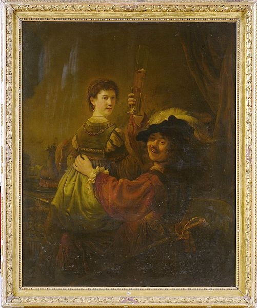 Rembrandt van Rijn | Rembrandt et Saskia dans la parabole du fils ...