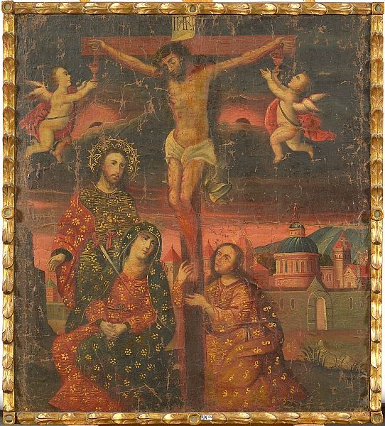 Spanish School, 17th Century | La Crucifixion | MutualArt