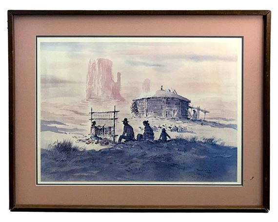 Paul Po-Hsiu Kuo | Signed Paul Kuo Native American Print | MutualArt