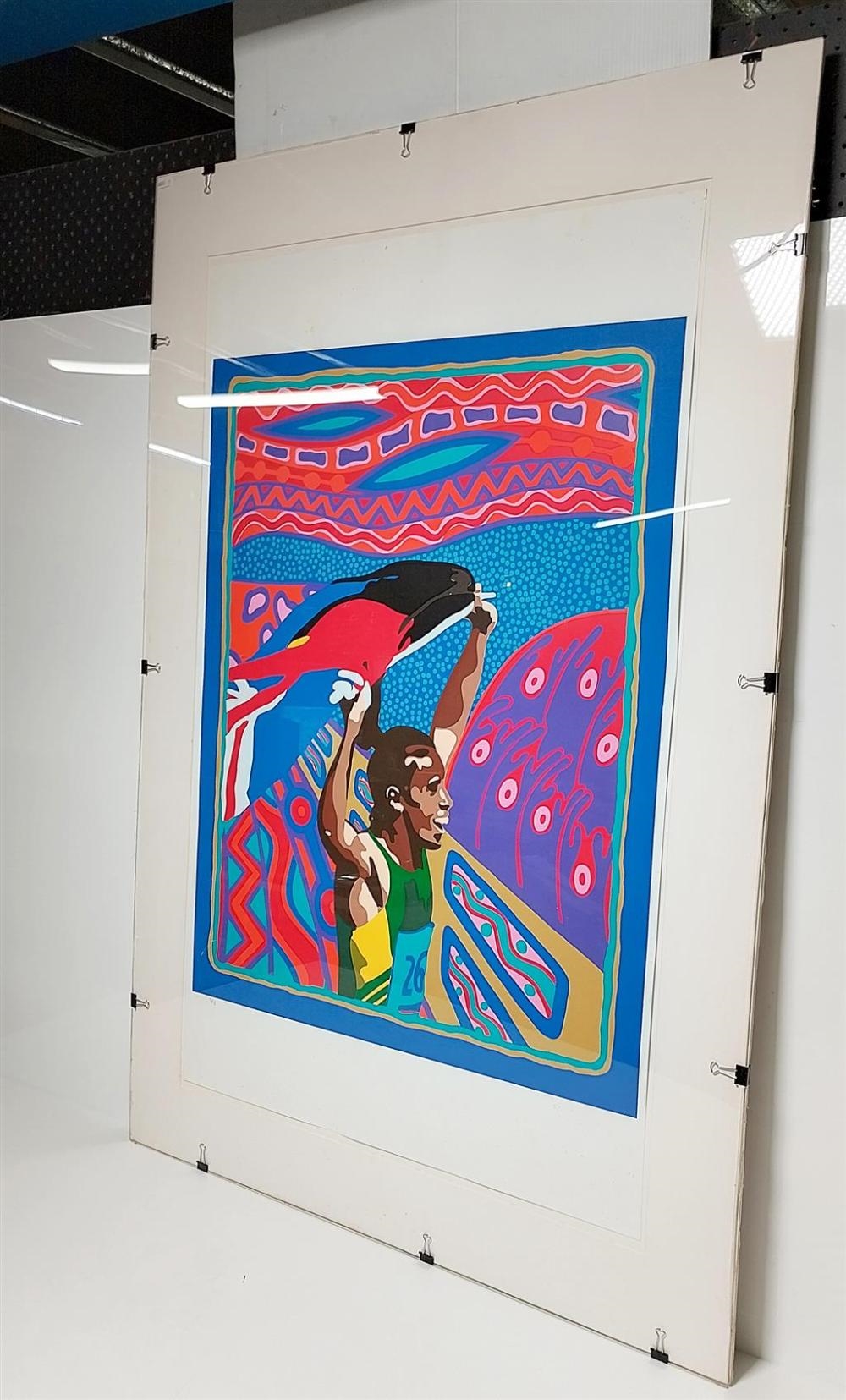 Cathy Freeman | A Large Cathy Freeman Limited Edition 5/8 Poster 66 x ...