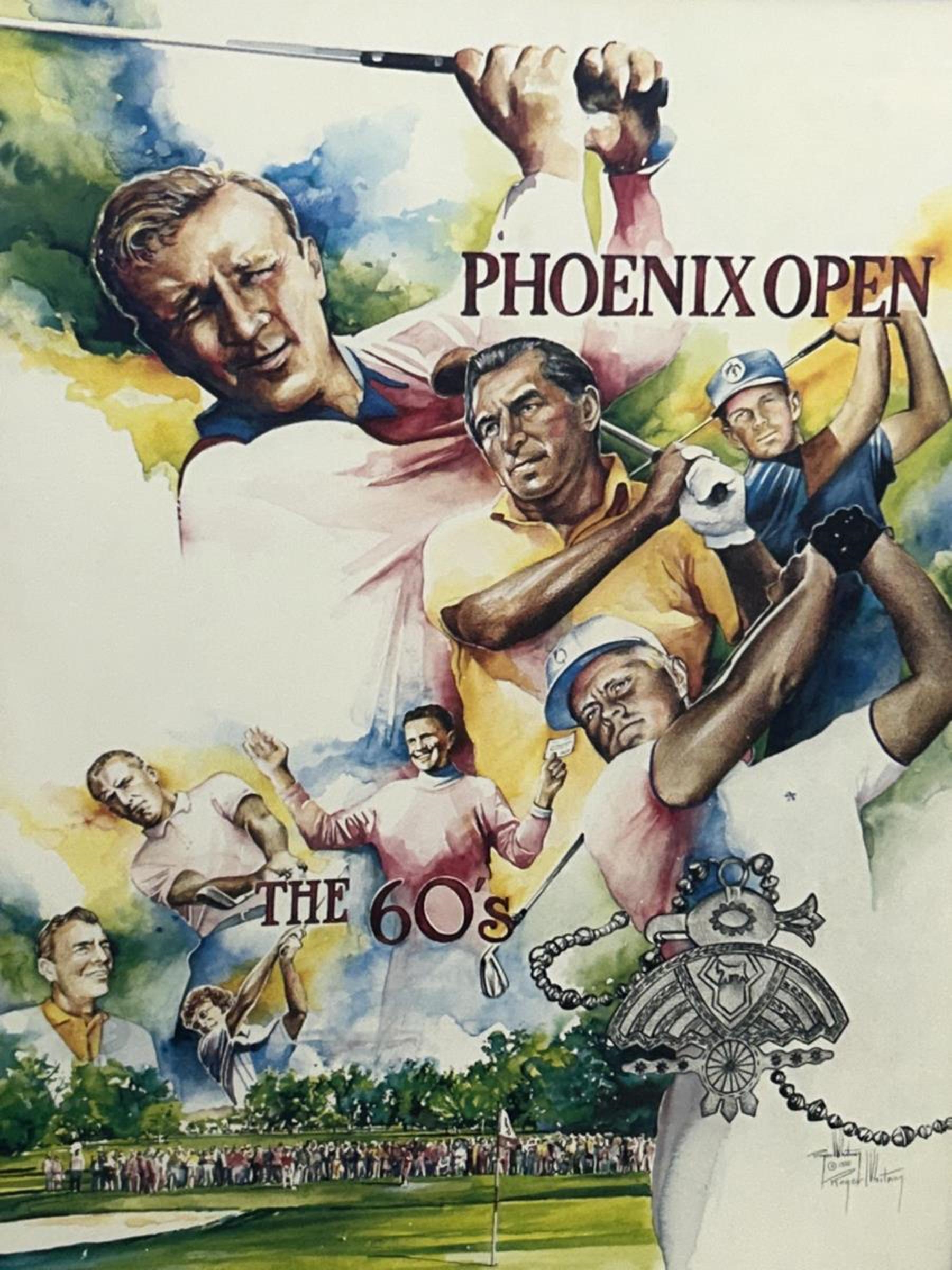 Roger Whitney | 1960s Signed Roger Whitney Phoenix Golfing Print (1960s ...