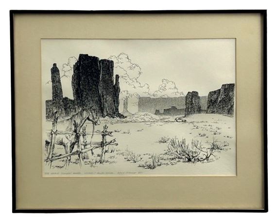 Ray K. Schmidt | The Navajo Changes Horses | MutualArt