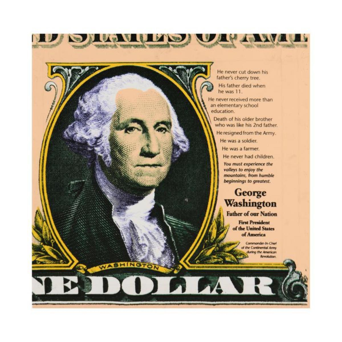 Steve Kaufman | George Washington, Father of Our Nation | MutualArt