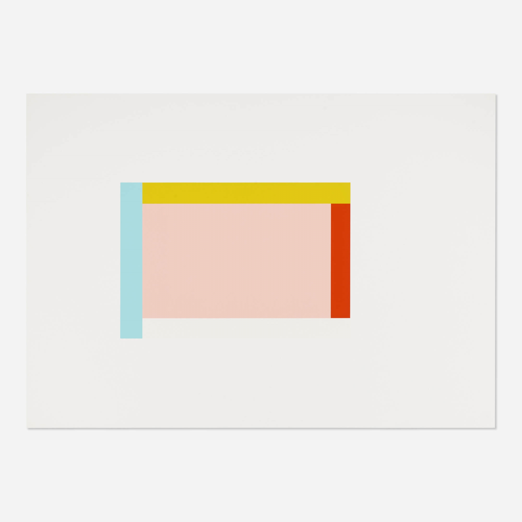 Imi Knoebel | Plate 8 (from the Grace Kelly II portfolio (1990) | MutualArt