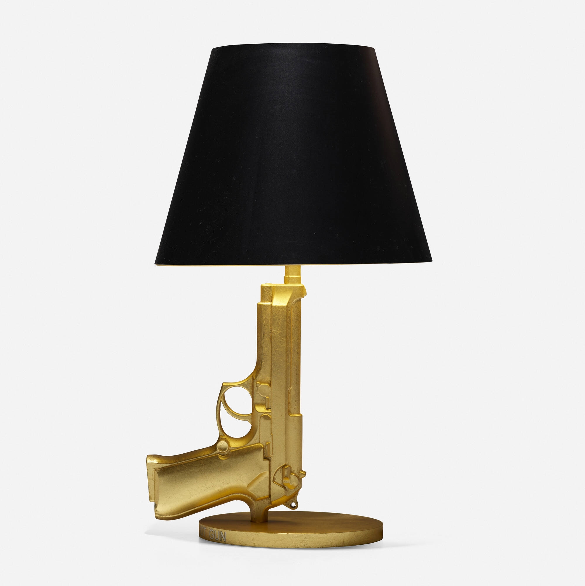 Philippe Starck | Prototype Golden Gun table lamp (2005) | MutualArt