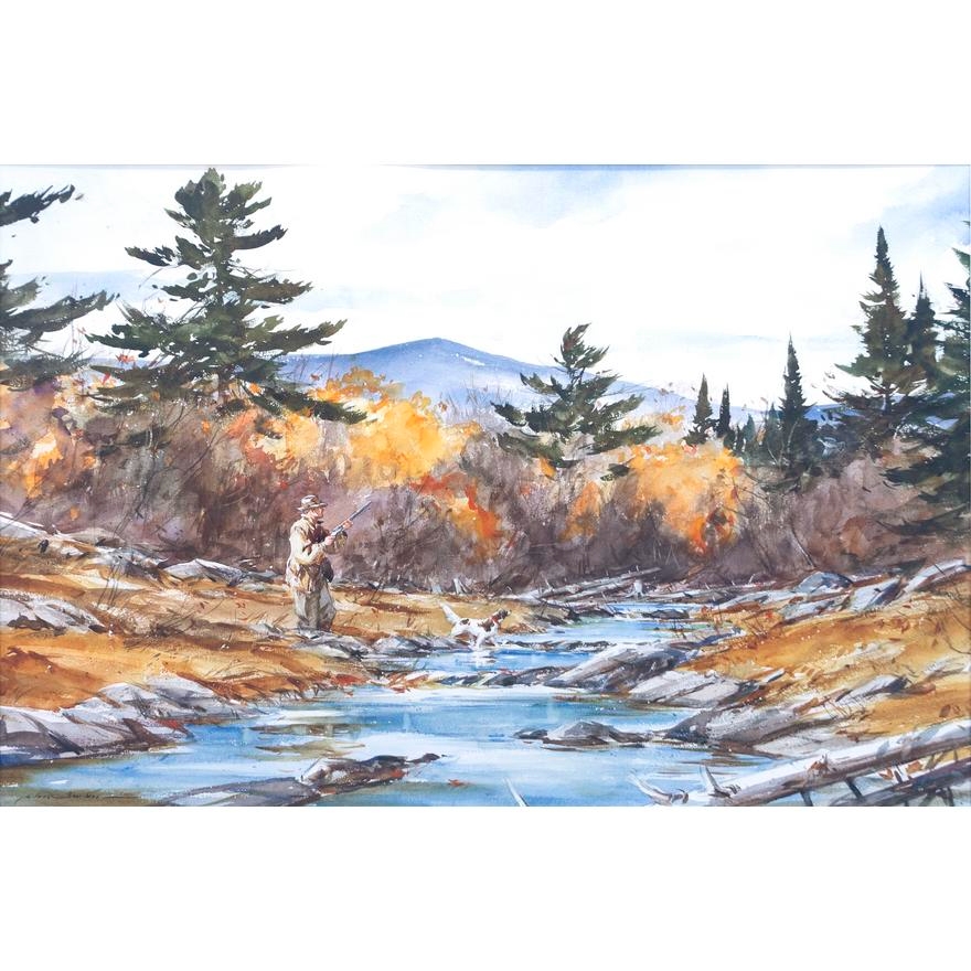 John Swan | FALL GROUSE HUNTING | MutualArt