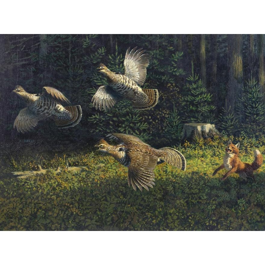 Stanley Walter Galli | FOX AND GROUSE | MutualArt