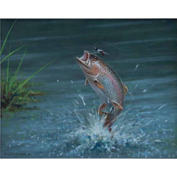 Owen J. Gromme | RAINBOW TROUT (1984) | MutualArt