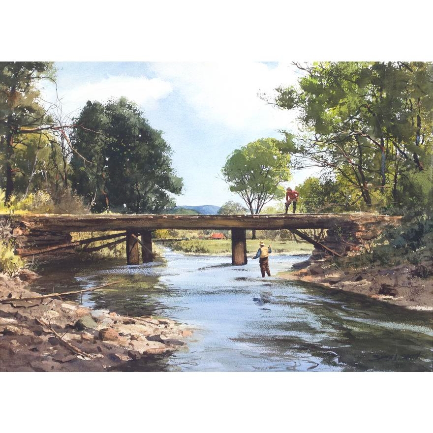 Brett James Smith | A Place to Cross | MutualArt