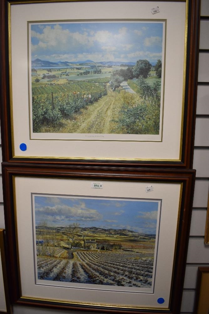 James McIntosh Patrick‏ | Two artist proof stamped prints Berry picking ...