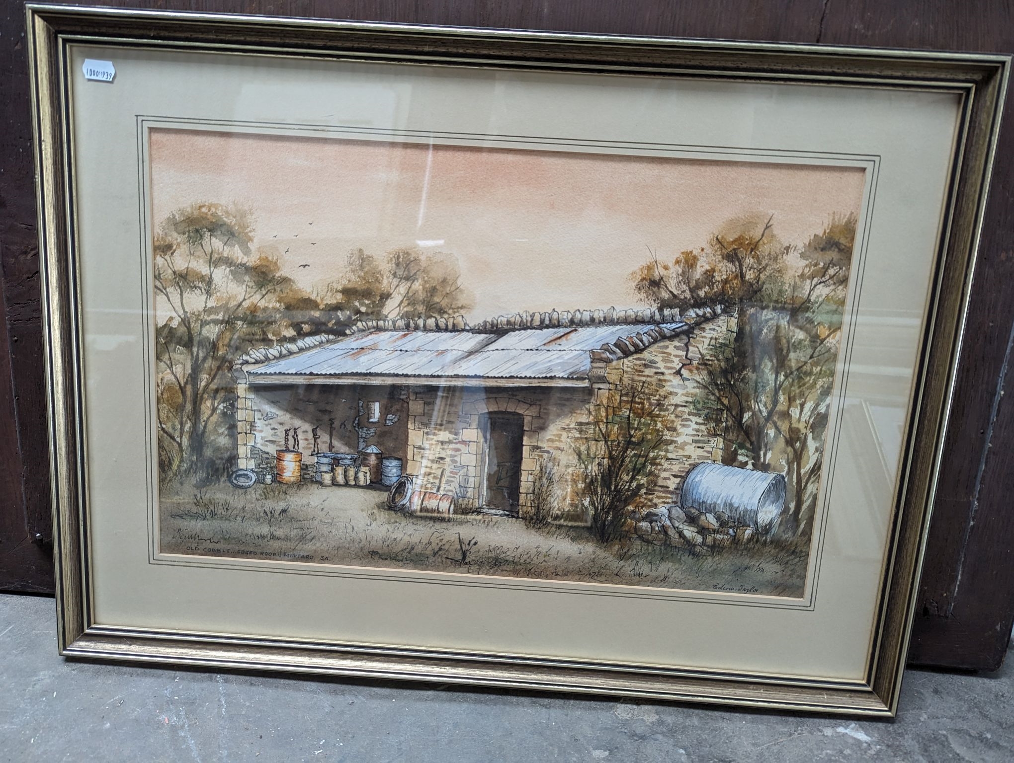 Edwin Taylor | Old Cobble Edged Roof, Mintaro SA | MutualArt