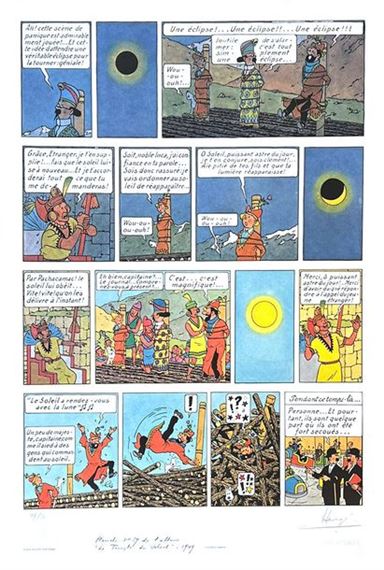 Hergé | WWF poster (1949) | MutualArt