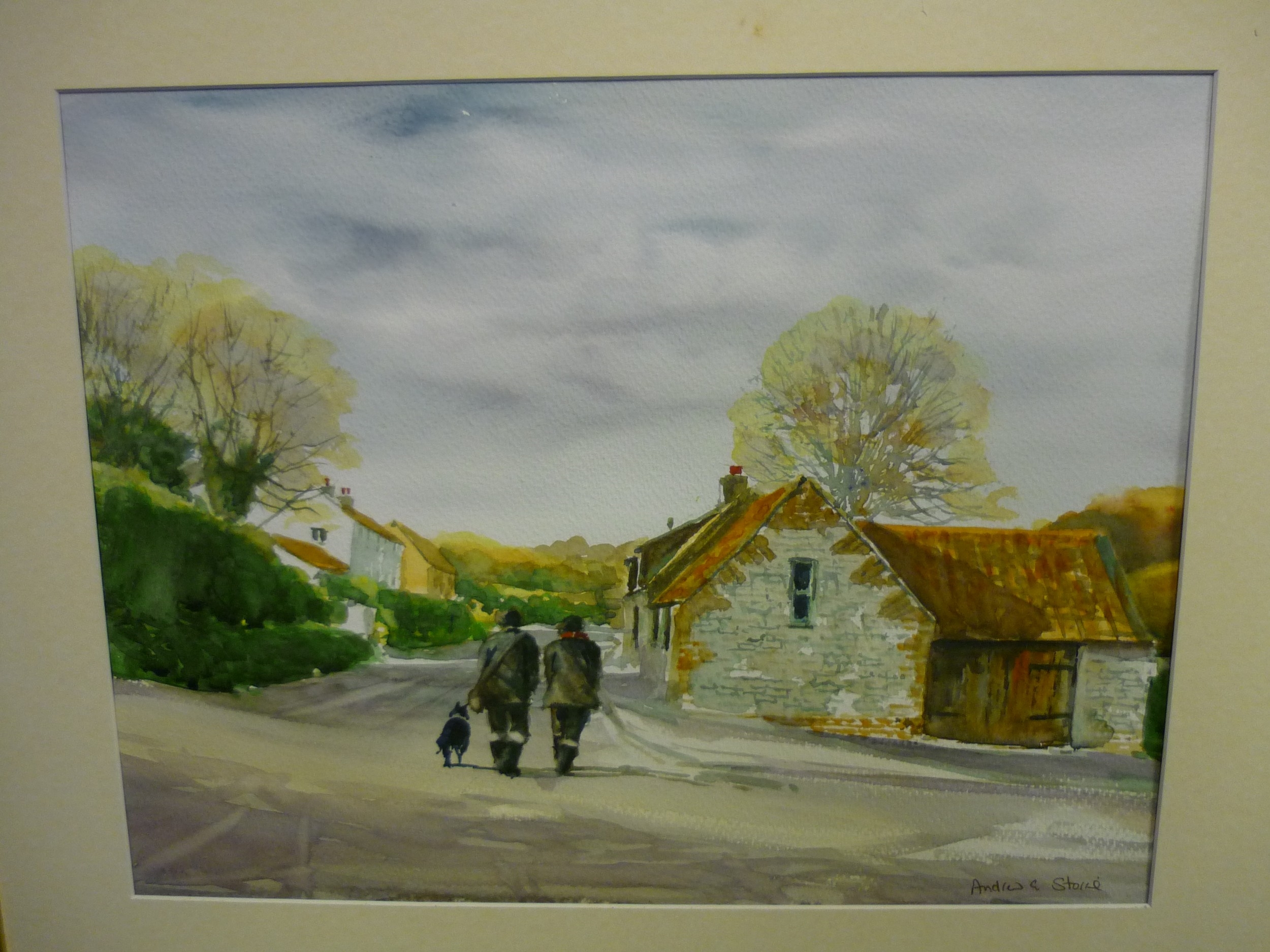 Andrew Storie | Winters Walk | MutualArt