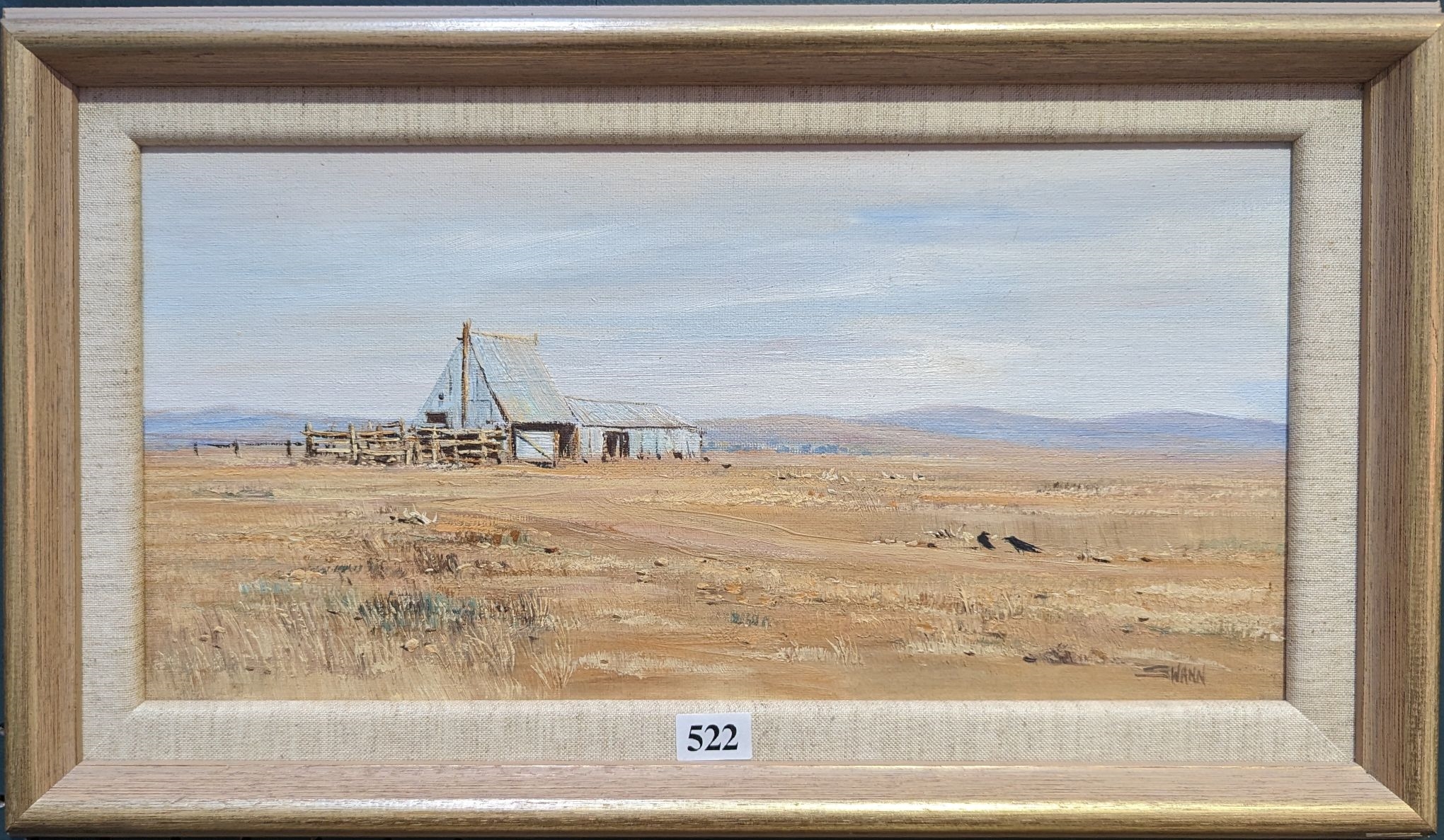 Bruce Swann | Australian Outback Homestead | MutualArt