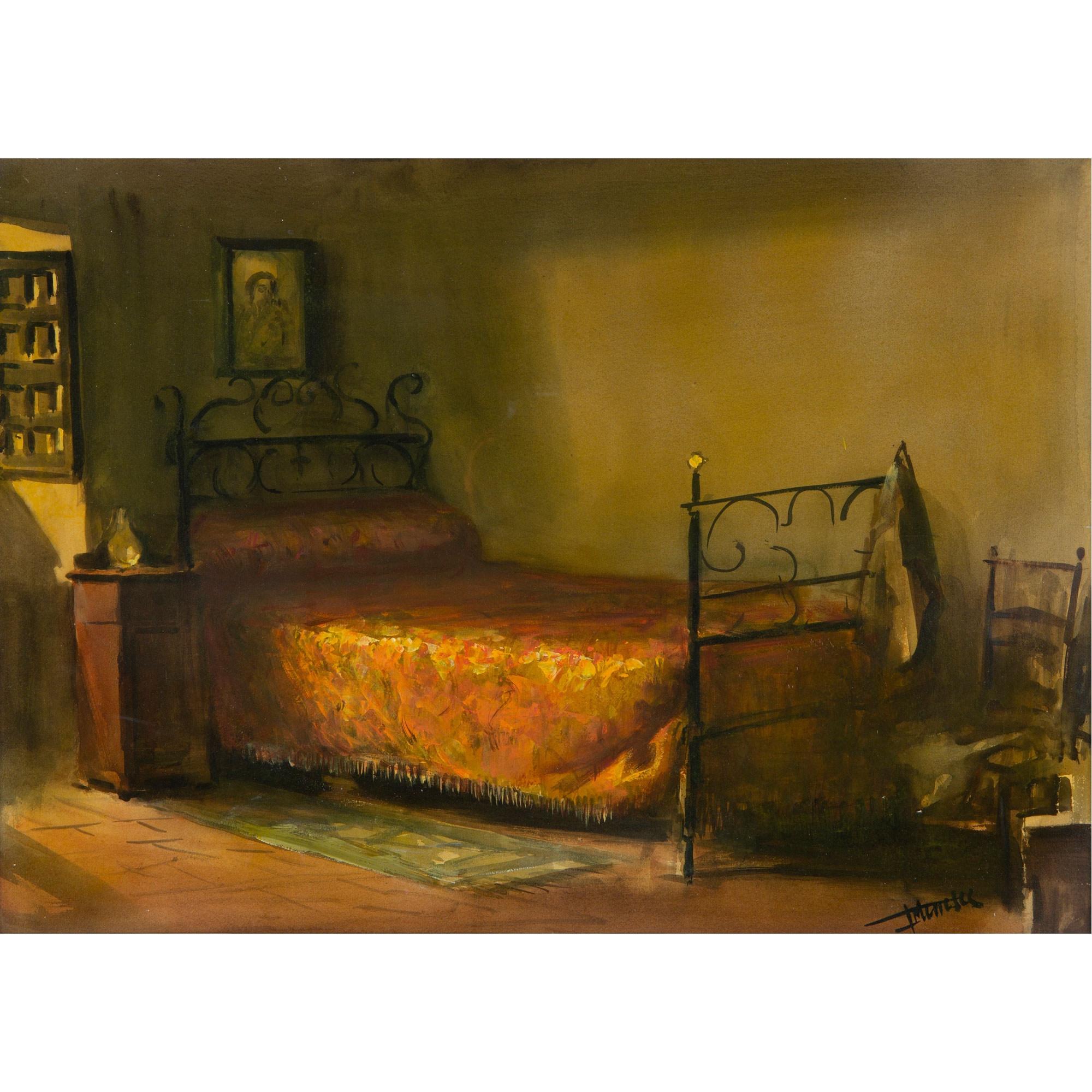 Jesús Meneses Del Barco | La cama | MutualArt