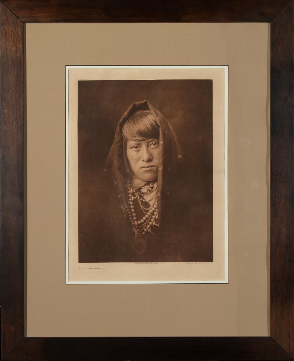 Edward S. Curtis | An Acoma Woman (1904) | MutualArt