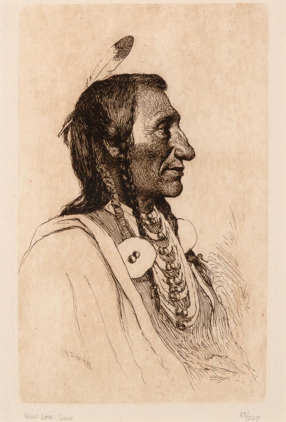 Joseph Henry Sharp | Firelight Drummer | MutualArt