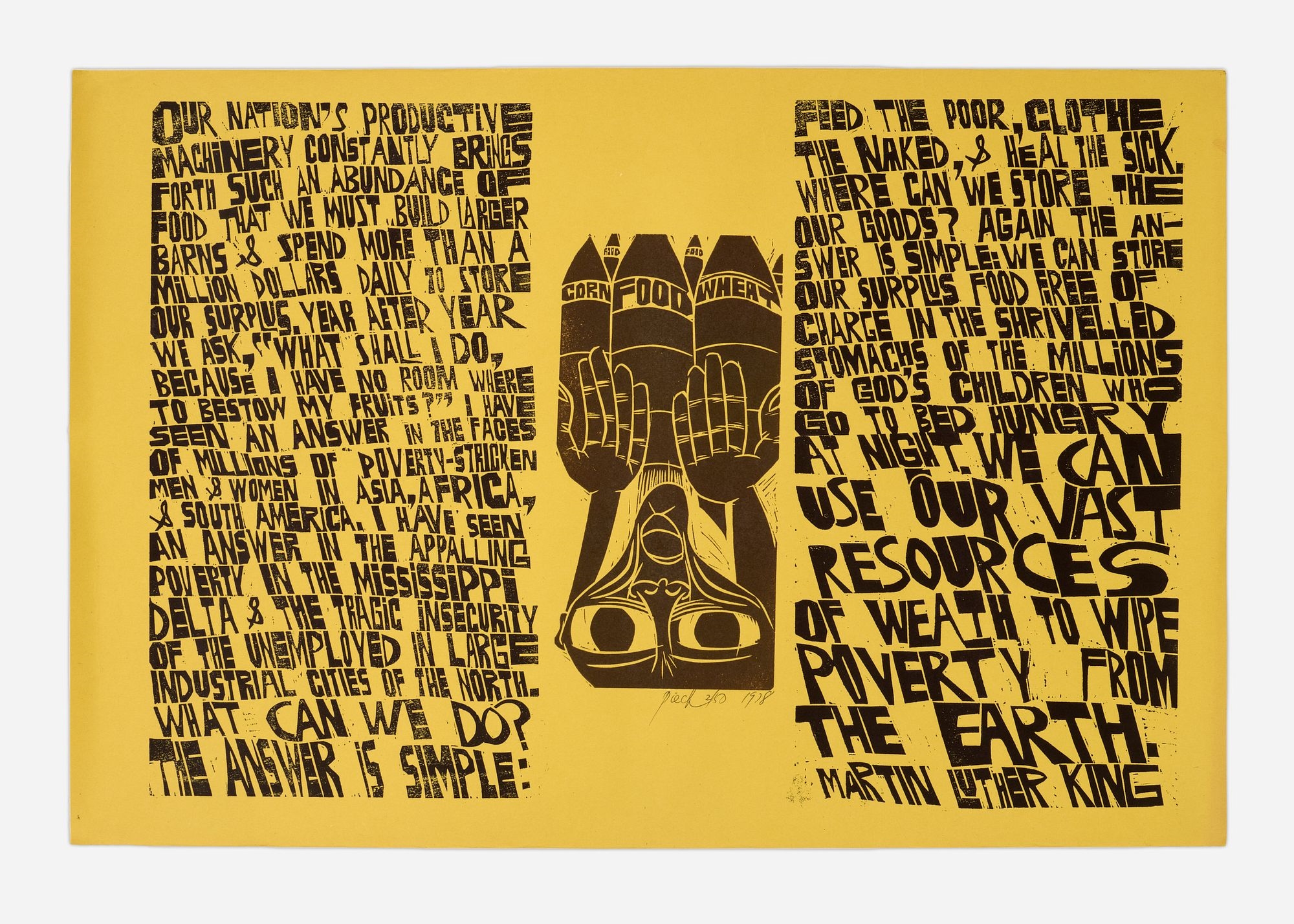 Paul Peter Piech | Group of 5 Linocuts (1978) | MutualArt