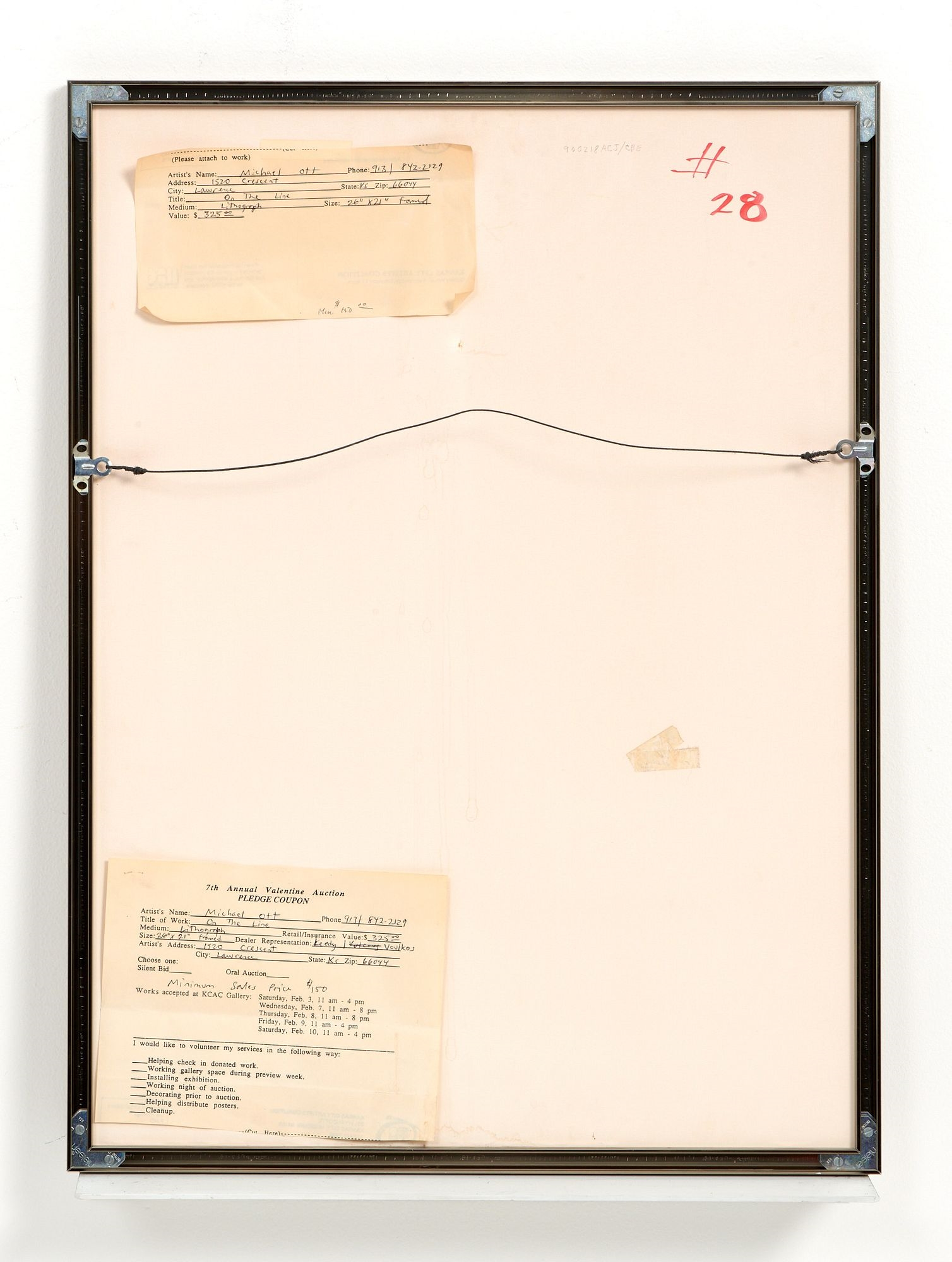 Michael Ott | On the Line (1990) | MutualArt