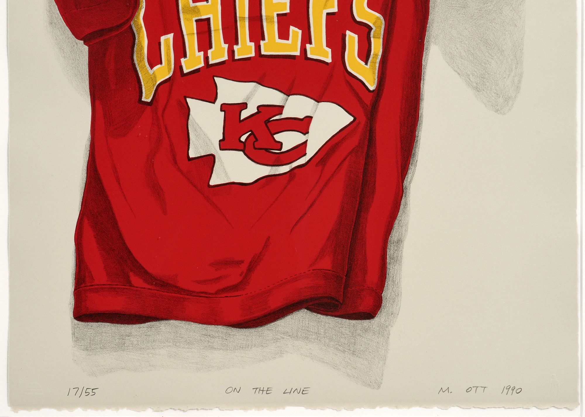 Michael Ott | On the Line (1990) | MutualArt