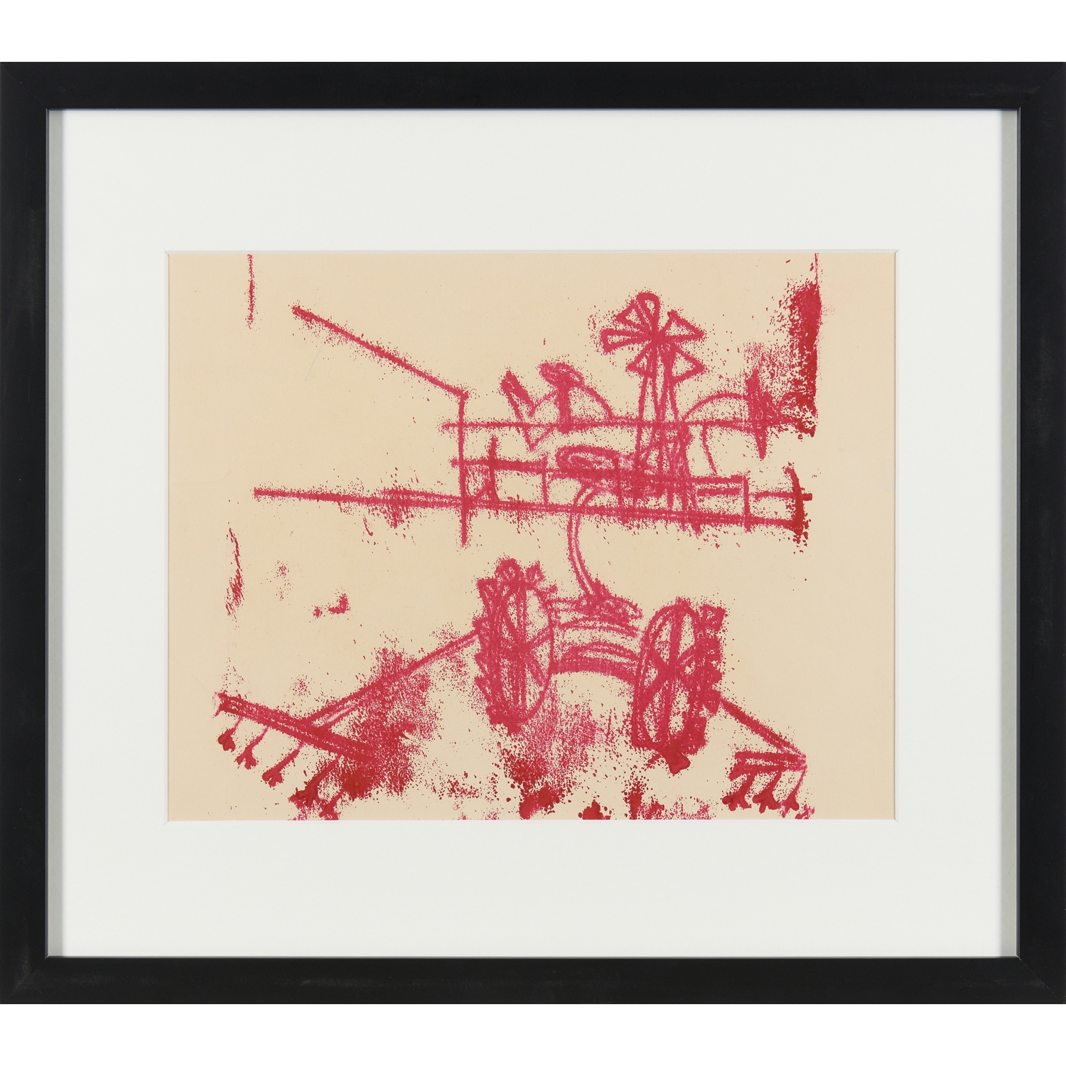 Sidney Nolan | Farmyard and Plough c.1947 (Circa 1947) | MutualArt