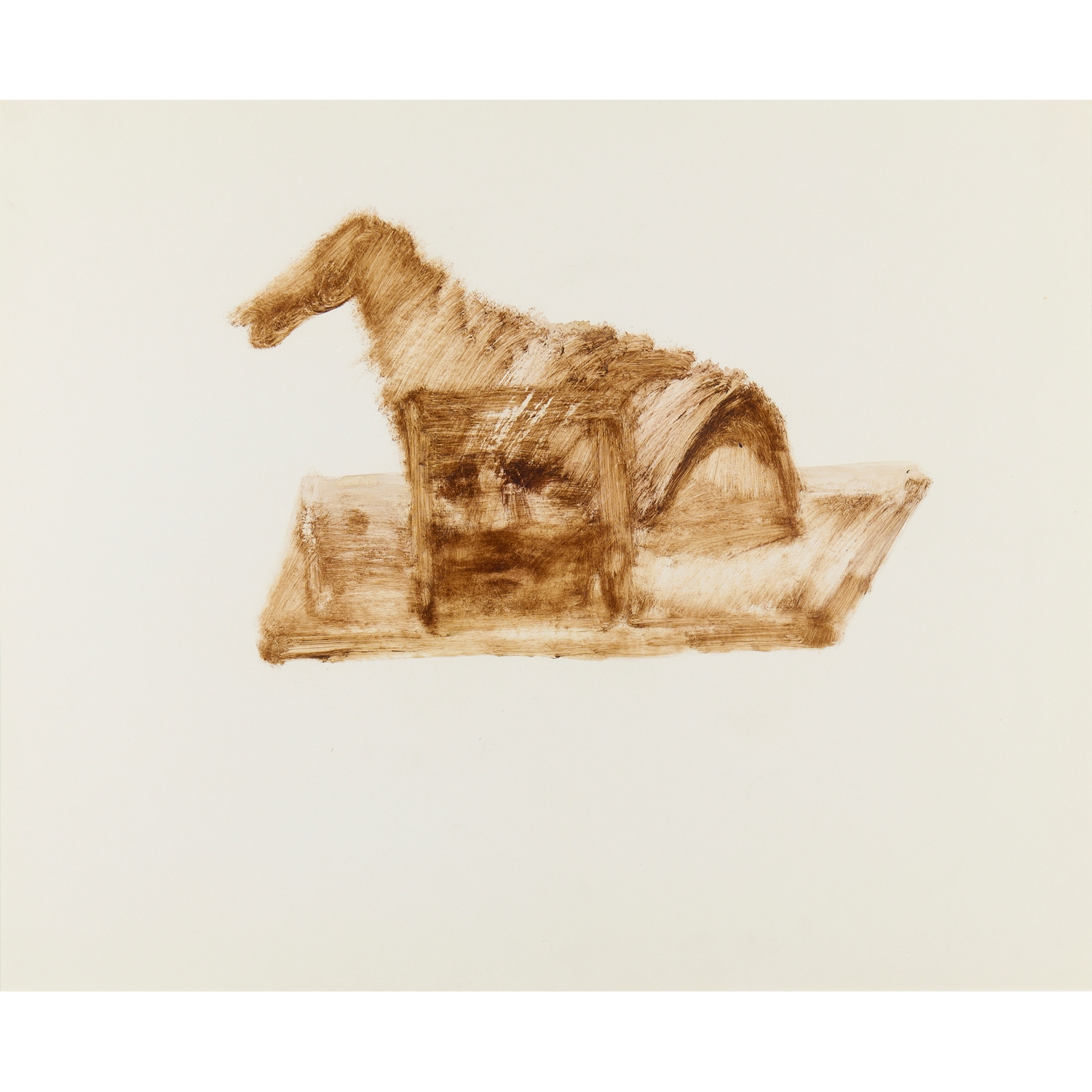 Sidney Nolan | Kelly and Horse c.1961 (Circa 1961) | MutualArt