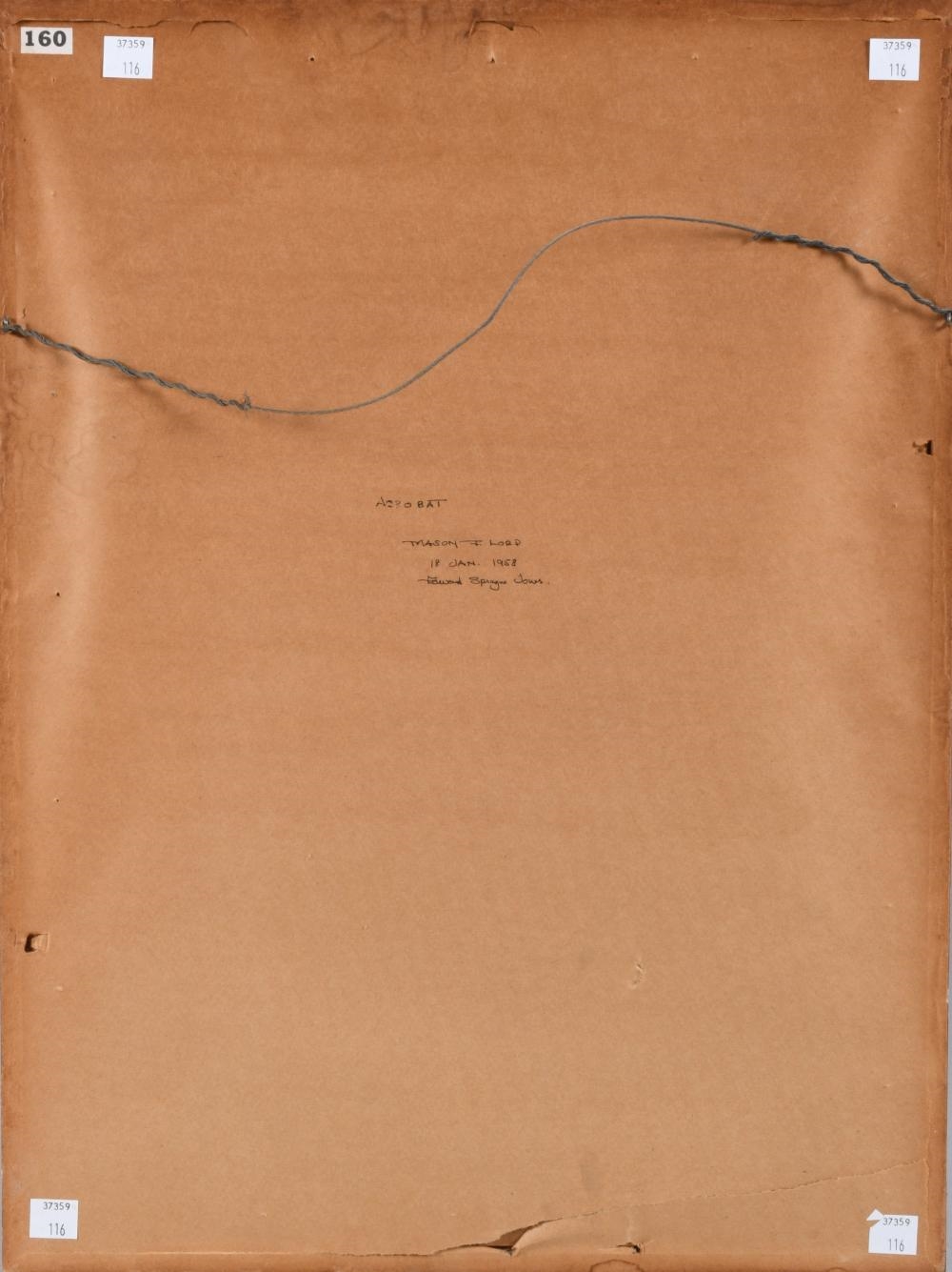 Edward Sprague Jones | ACROBAT, 1958 (1958) | MutualArt