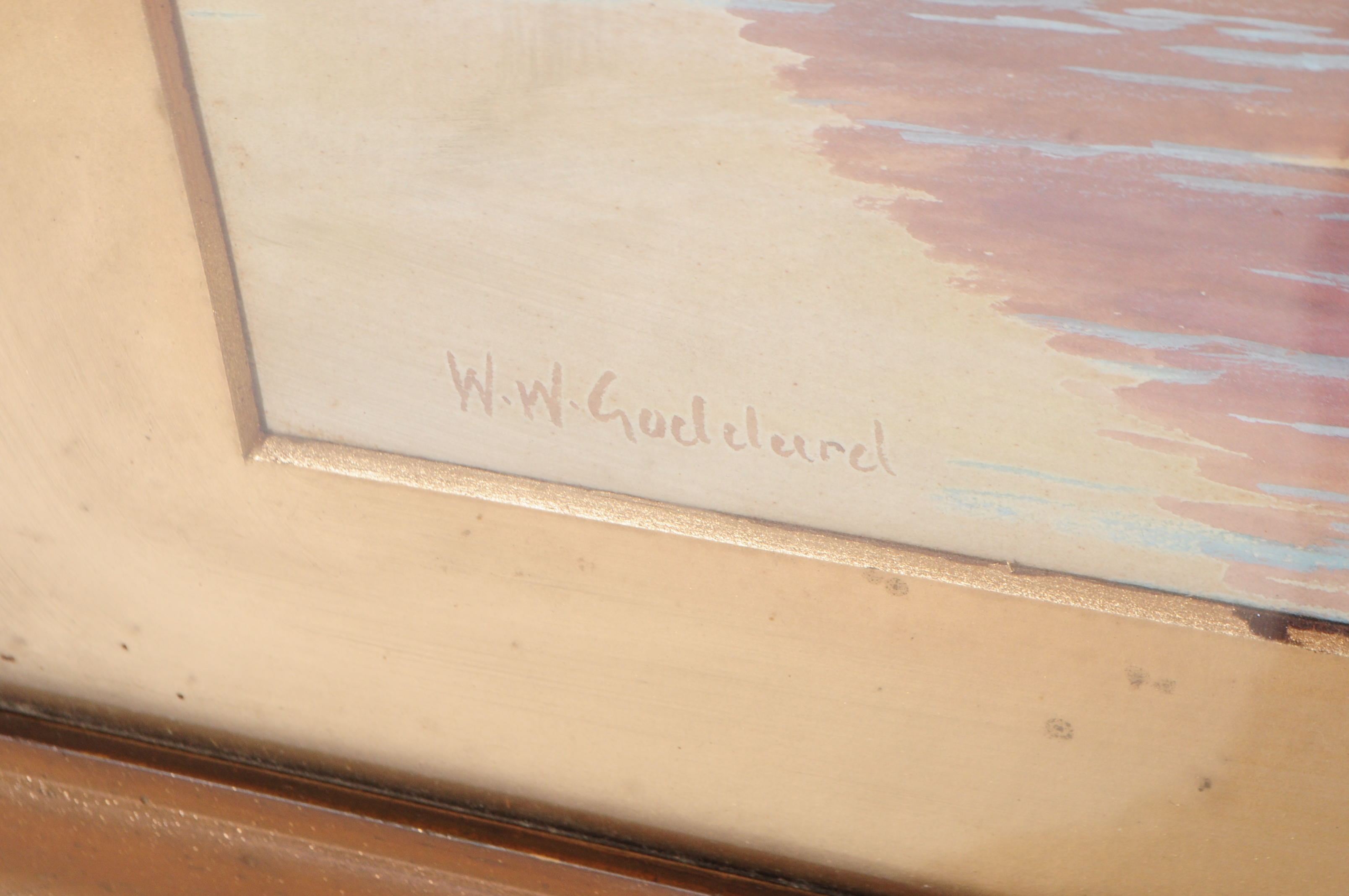 Walter W. Goddard | TWO WALTER W. GODDARD COASTAL WATERCOLOUR PAINTINGS ...