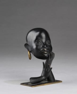Karl Hagenauer | A head mask with arms, Werkstätte Hagenauer, Vienna ...