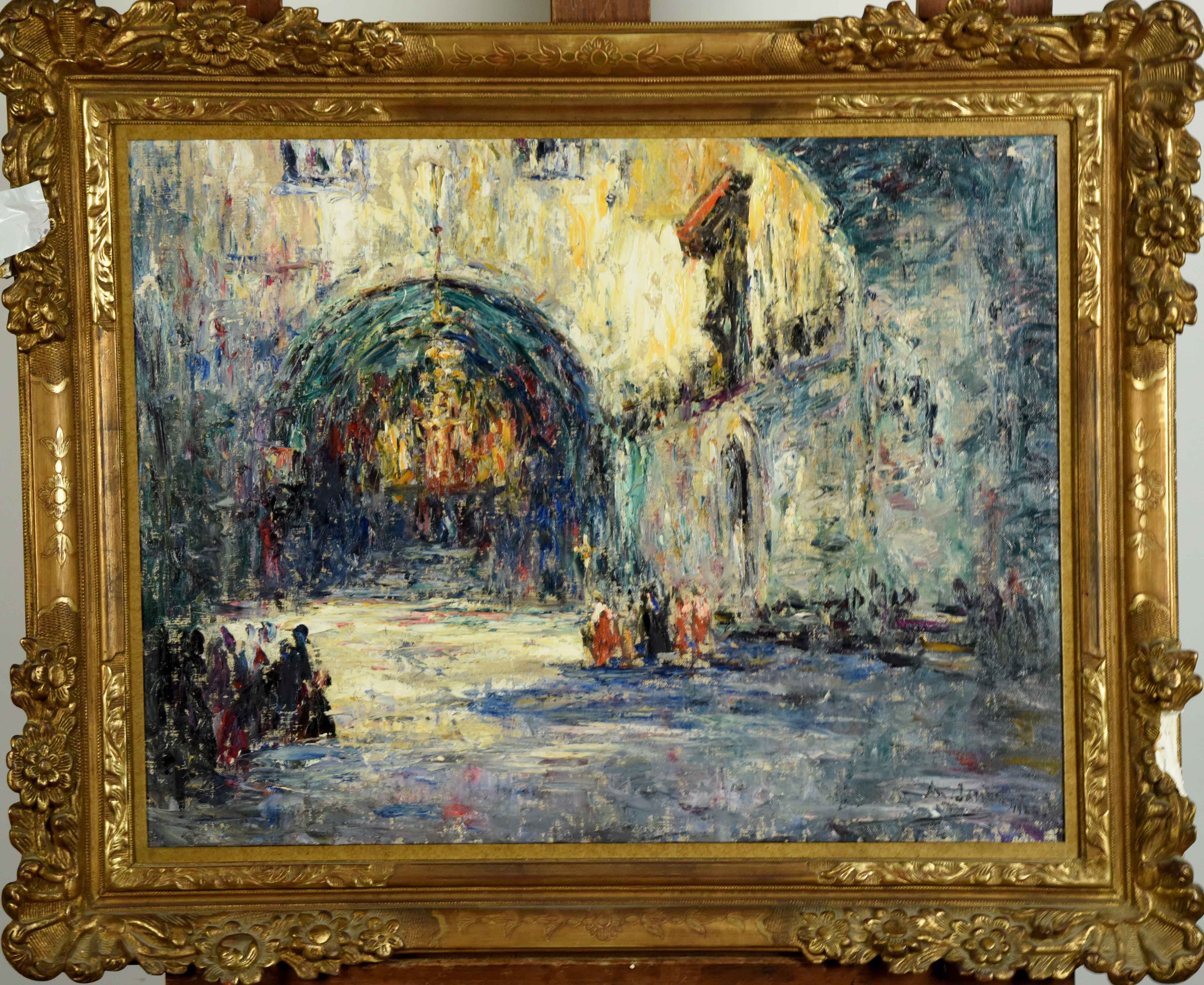 Armand Jamar | l'Entrée des Souks (1922) | MutualArt