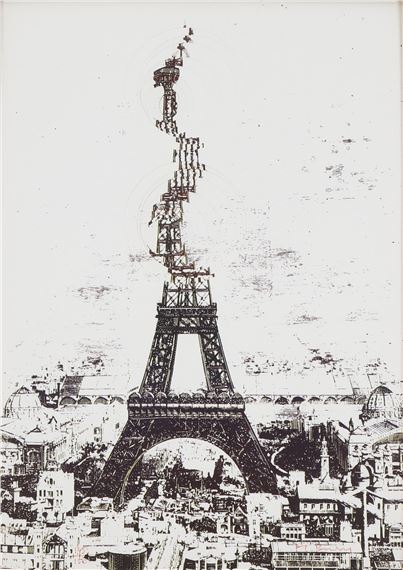 Pol Bury | Cinétisation Tour Eiffel | MutualArt