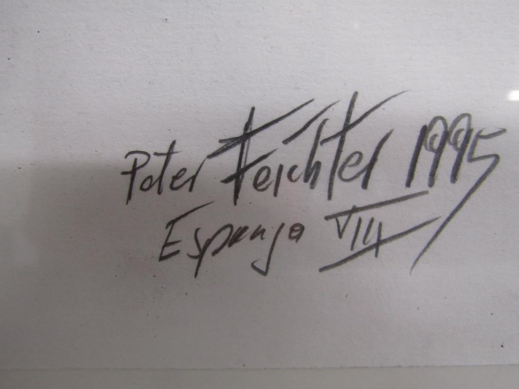 Peter Feichter | Framed Peter Feichter 1995 watercolour and pencil ...