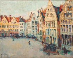 Roger Maximilien Dubois | Place à Louvain | MutualArt
