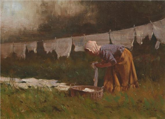 Lawrence Carmichael Earle | A Breezy Day | MutualArt