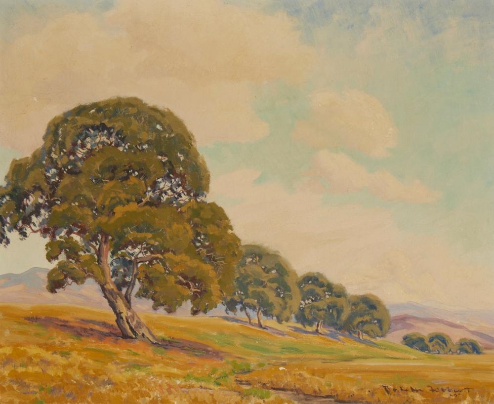 American School, 20th Century | Trees in a landscape, 1945 (20th ...