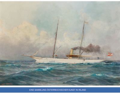 Alexander Kircher | The steam yacht ‘Suzumé’ under the flag of the ...