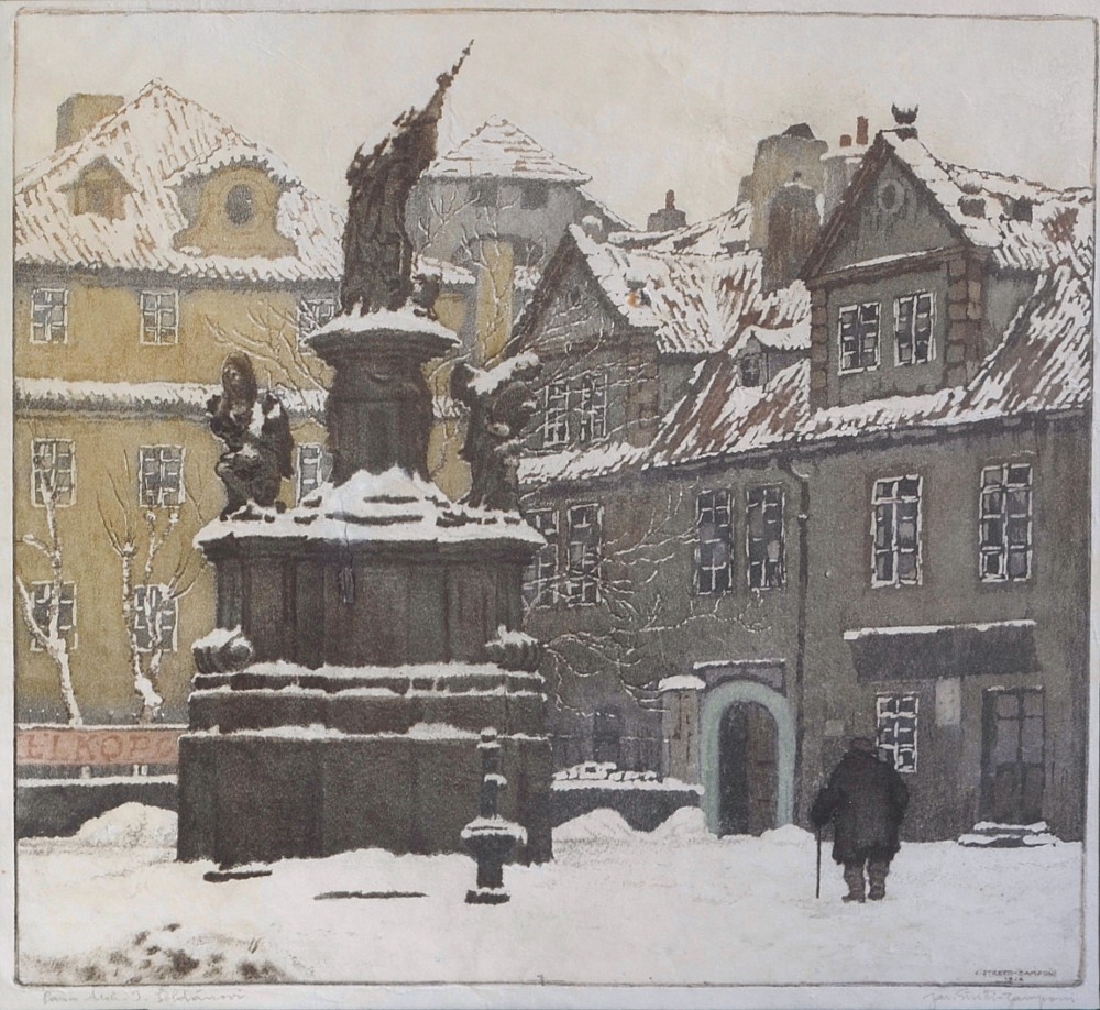 J. Stretti-Zamponi | A Corner in the Lesser Town | MutualArt