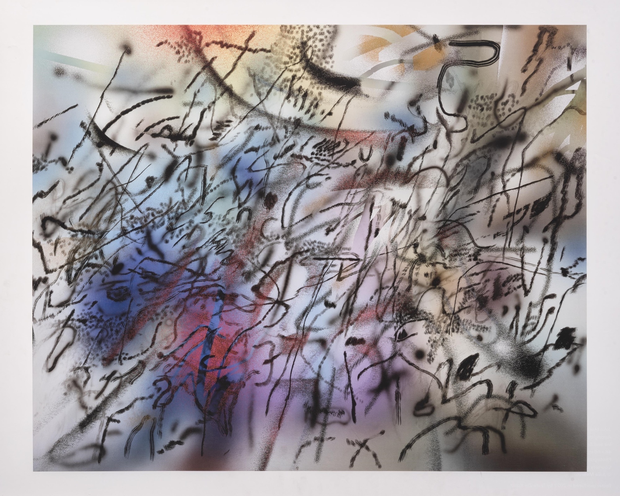 Julie Mehretu Untitled 1 2001 Mutualart