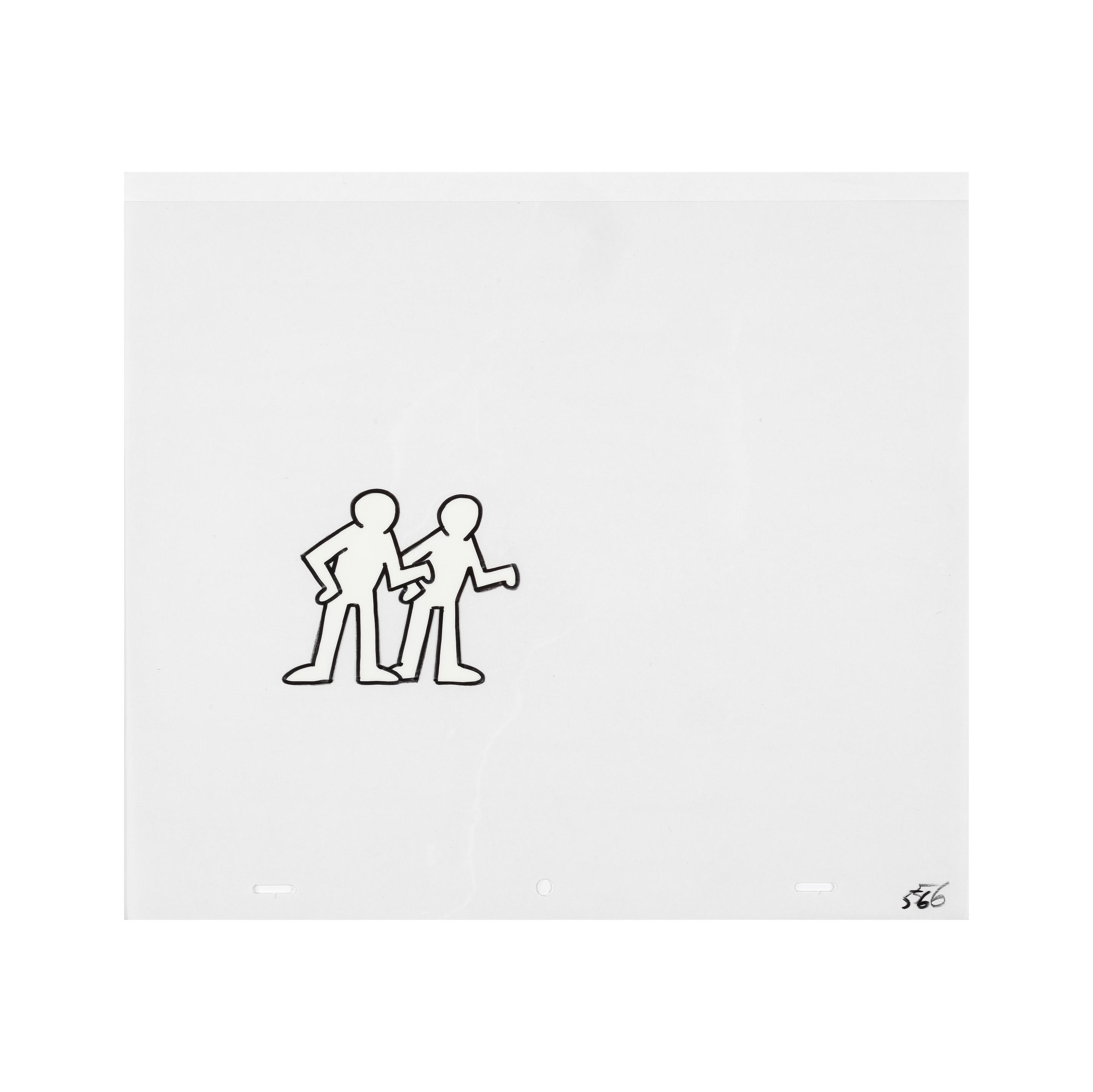 Keith Haring | Sesame Street Break-Dancers animation drawing, 1987 ...
