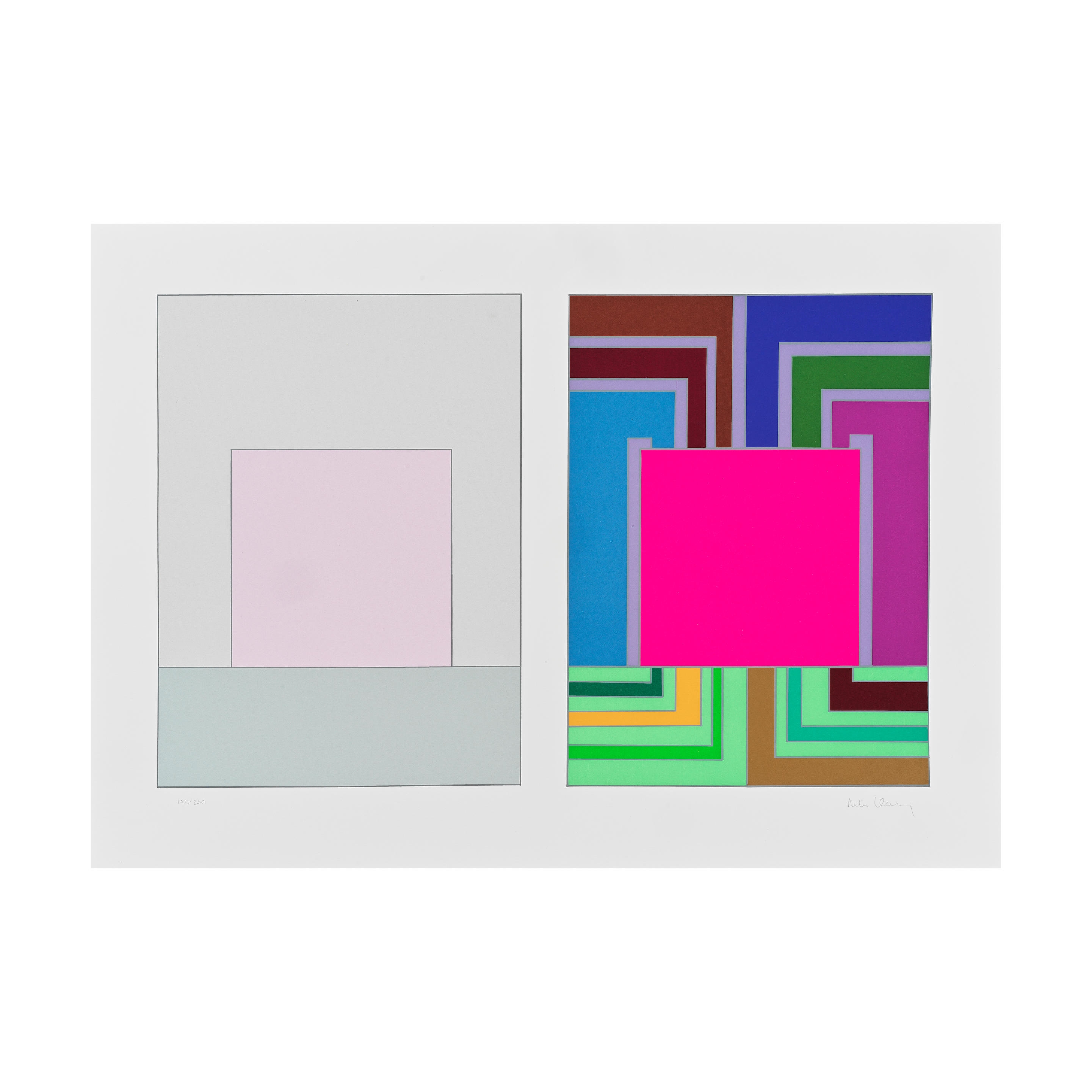 Peter Halley | Before and after, 2000 (2000) | MutualArt