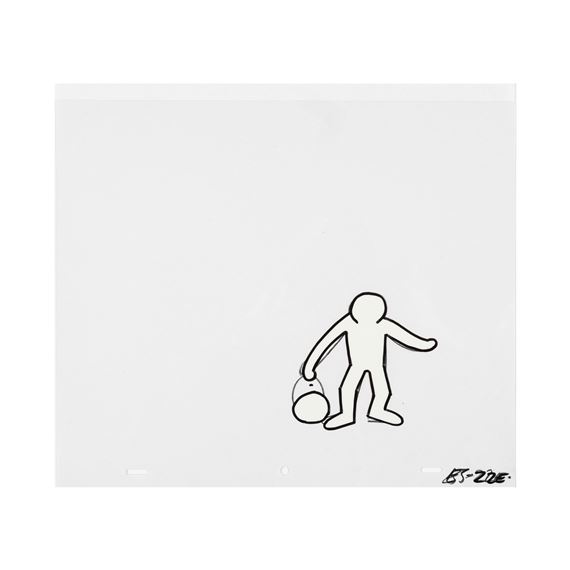 Keith Haring | Sesame Street Break-Dancers animation drawing, 1987 ...