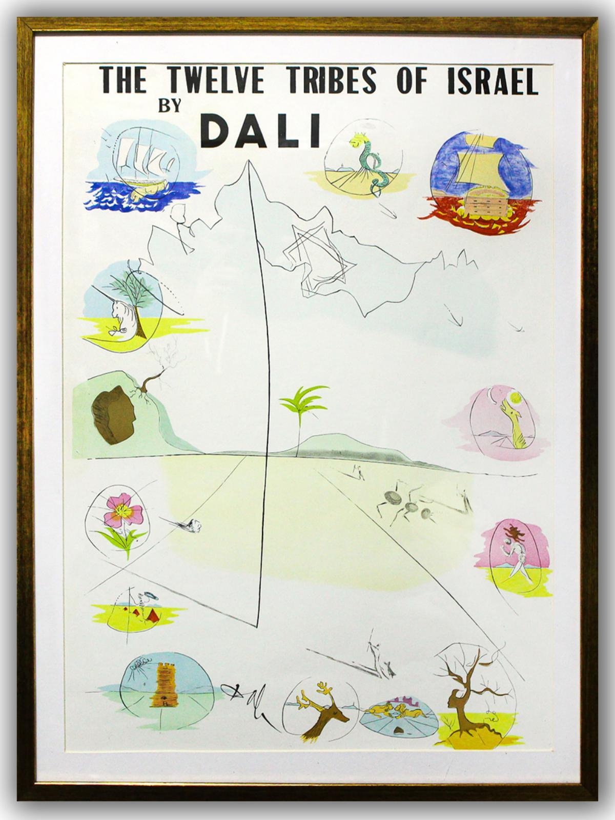 Salvador Dalí | Twelve Tribes Of Israel (1972) | MutualArt
