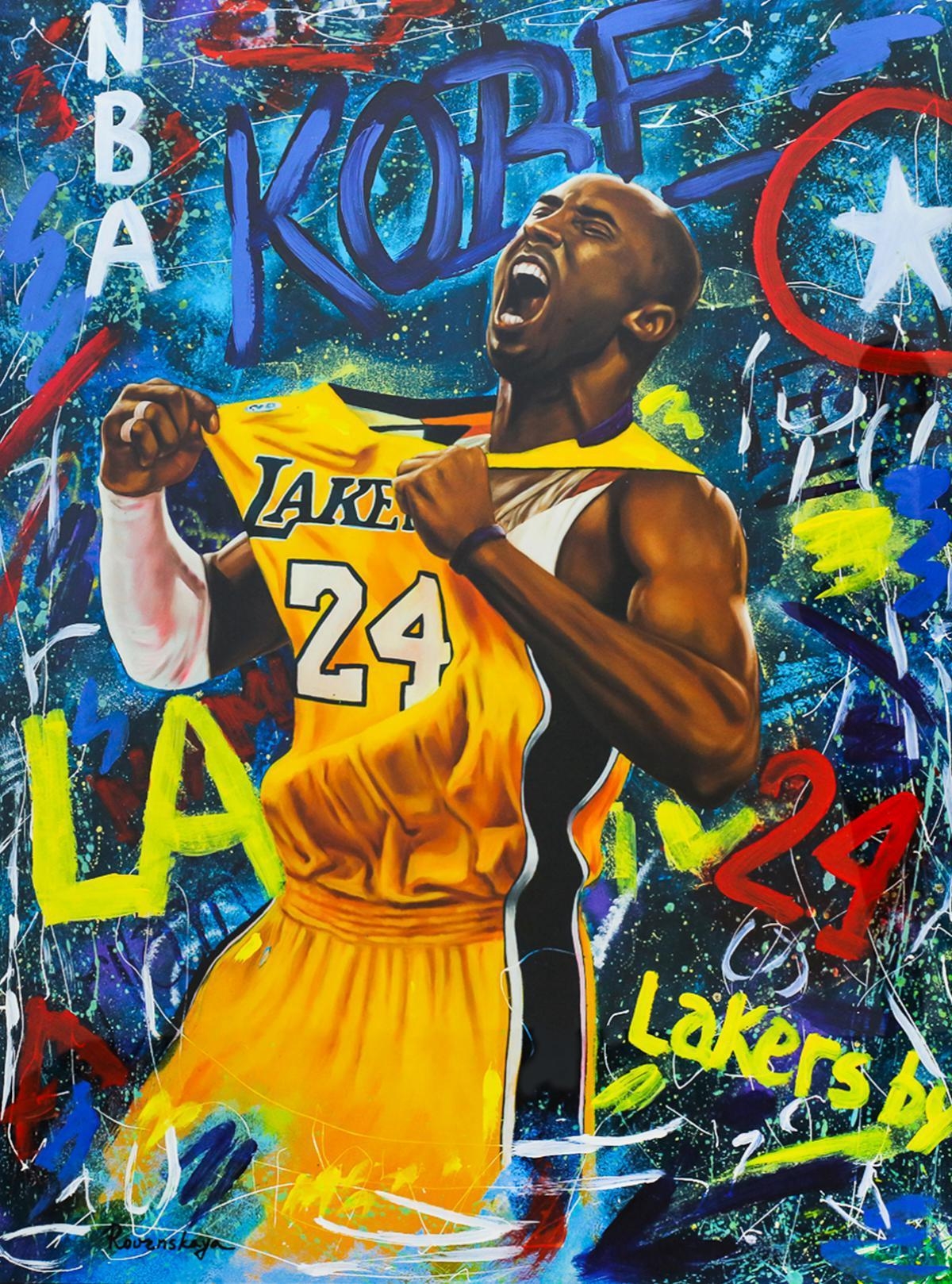 Nastya Rovenskaya | Kobe Bryant | MutualArt