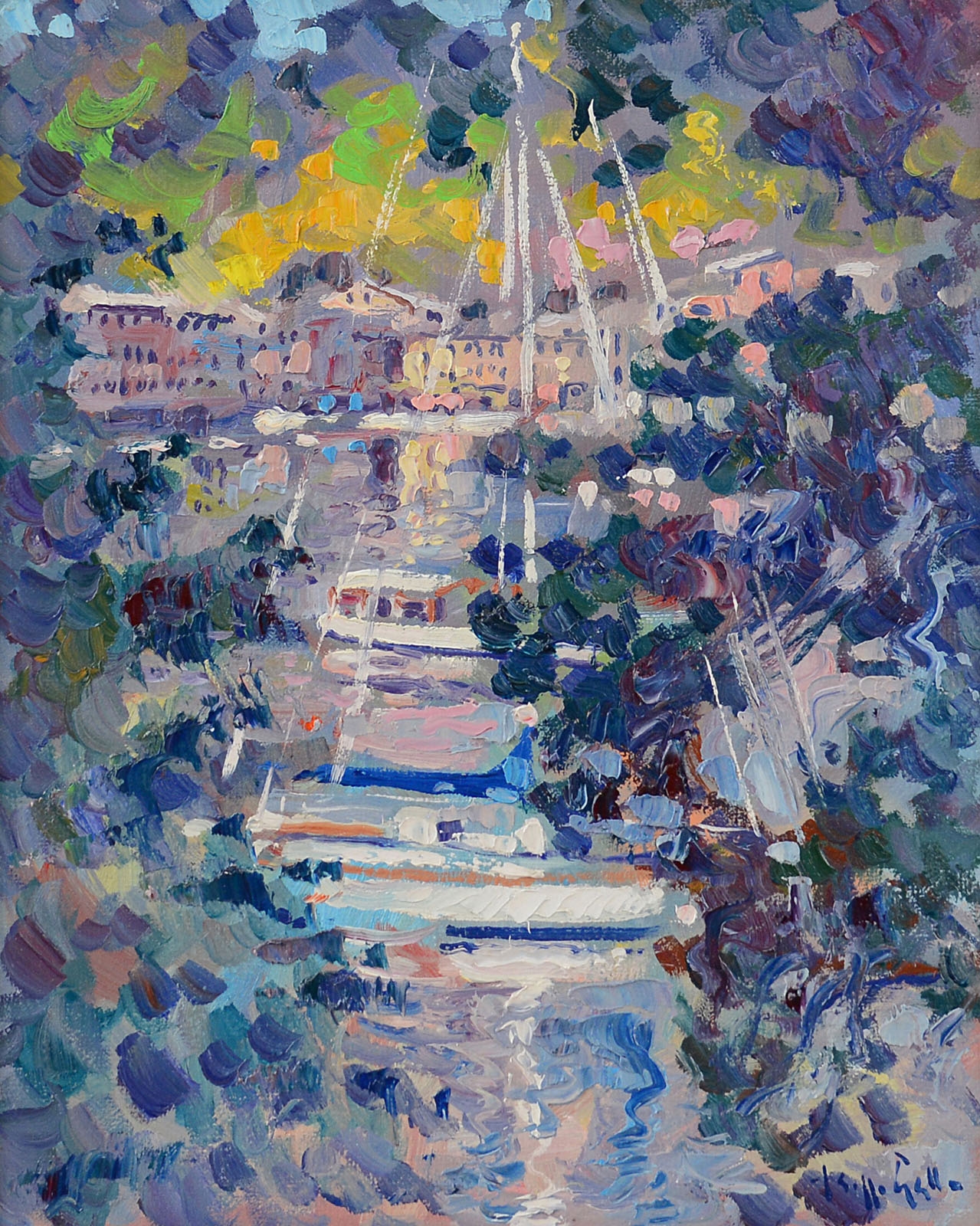 Beppe Gallo | Portofino in the green (2003) | MutualArt